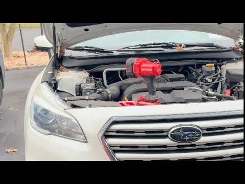 2017 Subaru Outback headlight bulb replacement - YouTube