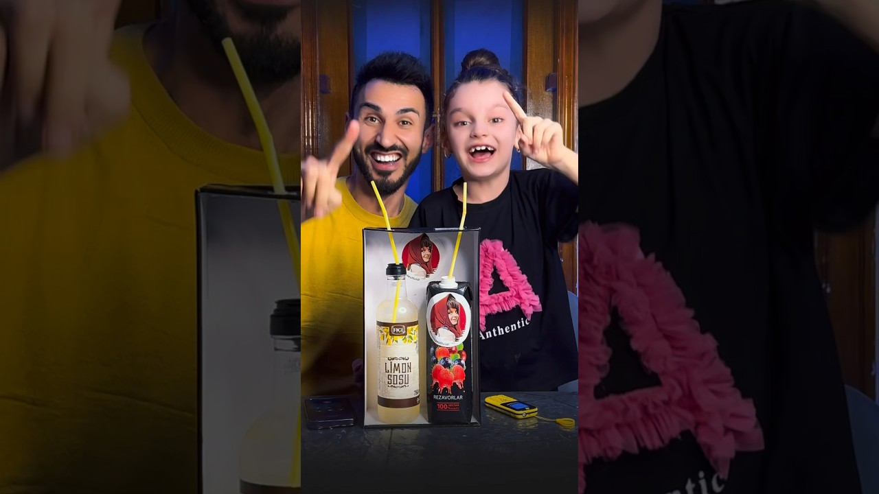 Filiz and dad challenge 🤣 #filiz - YouTube