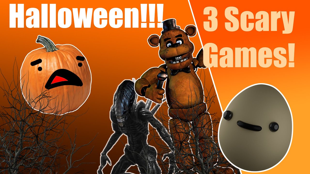 3 Spooky Games | Alien Isolation, FNAF VR Help Wanted, Surprise game ...