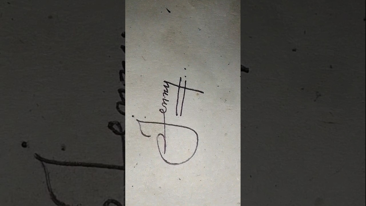 Jenny Name Signature Styles #youtubeshorts #viralvideo - YouTube
