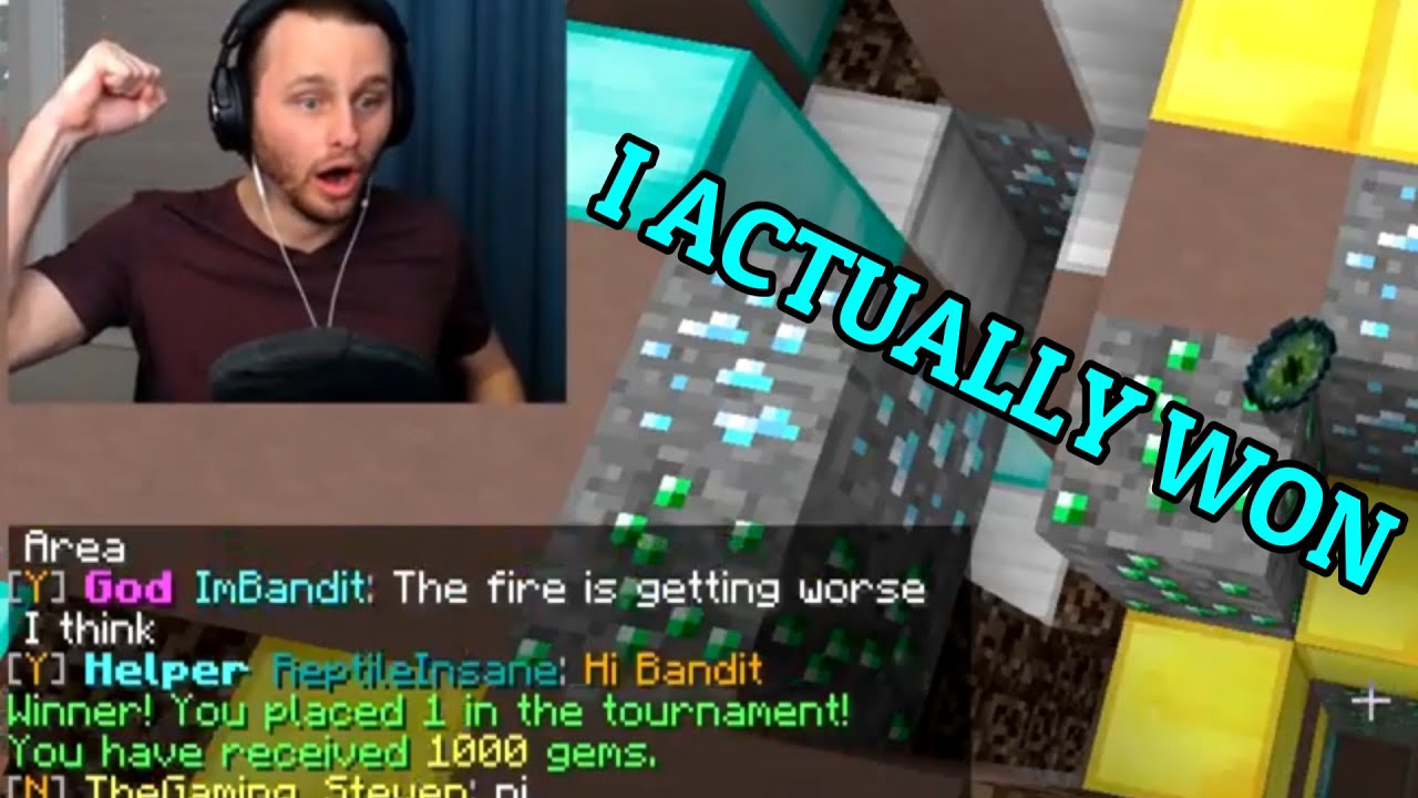 SSundee wins a minecraft prison tournament - YouTube