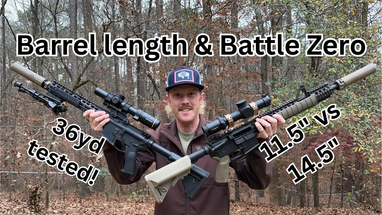 AR battle zero deep dive- barrel length - YouTube