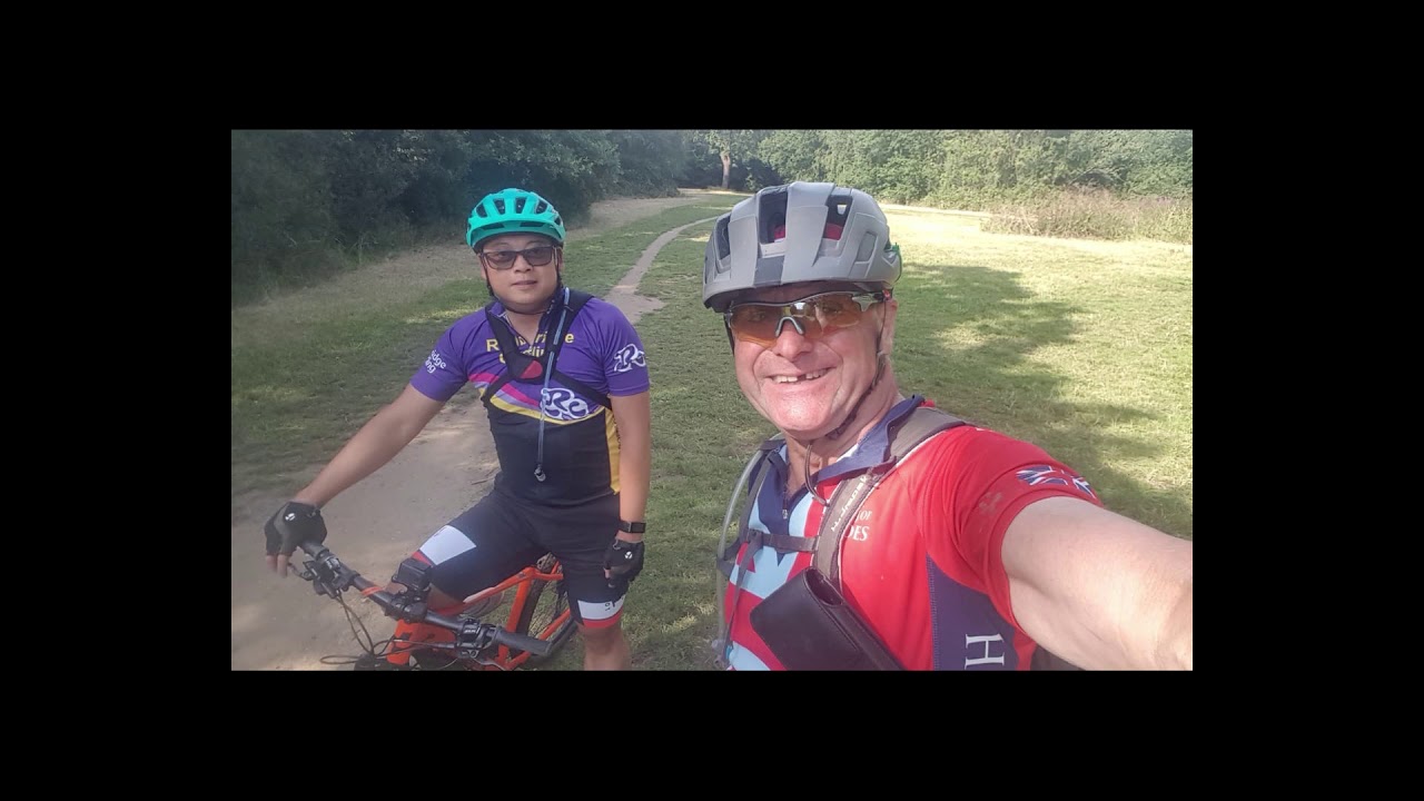 Epping Forest Mountain Bike Trail - YouTube