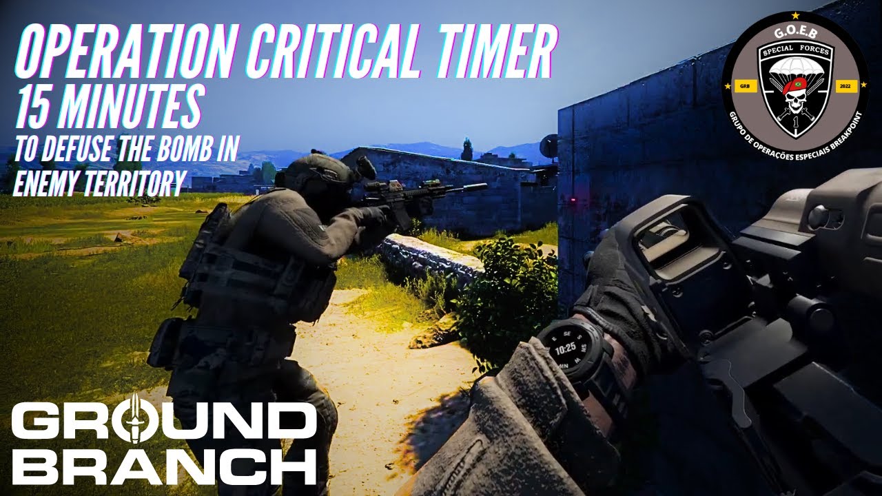 OPERATION CRITICAL TIMER: 15 MINUTES TO DEFUSE THE BOMB IN ENEMY ...