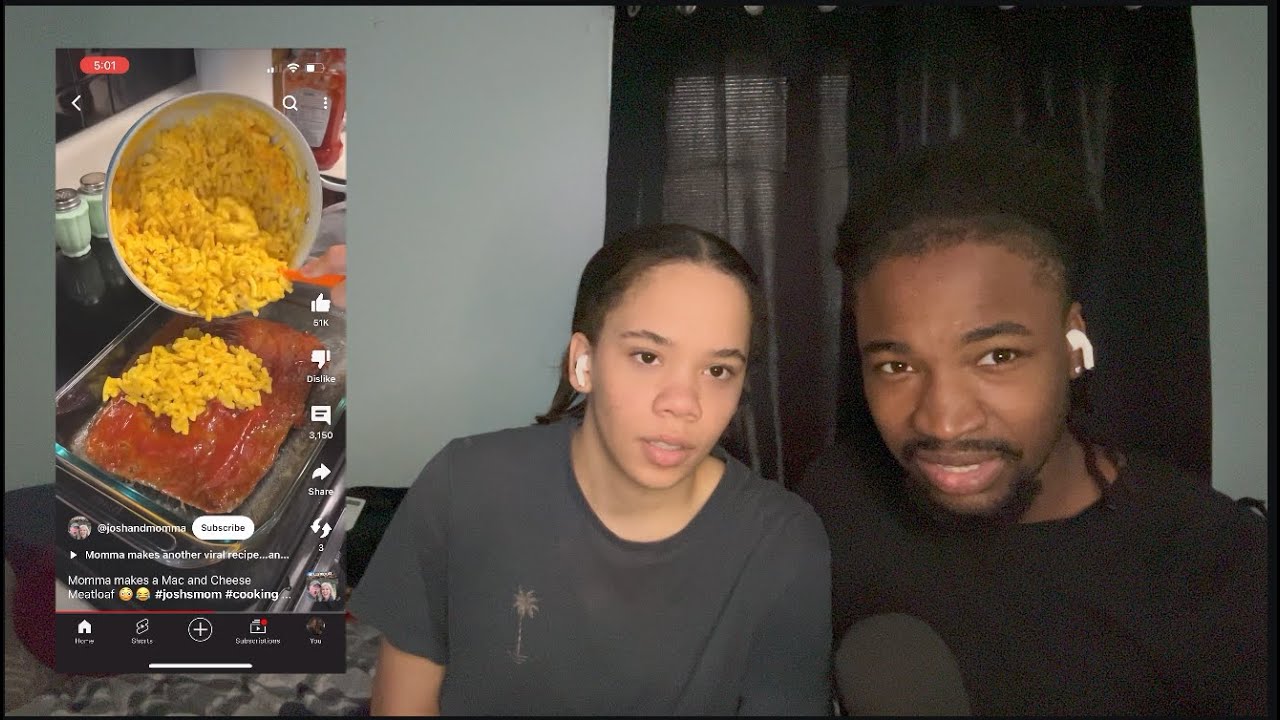 NO WAY THIS IS REAL | REACTING TO JOSH AND MOMMA'S COOKING - YouTube