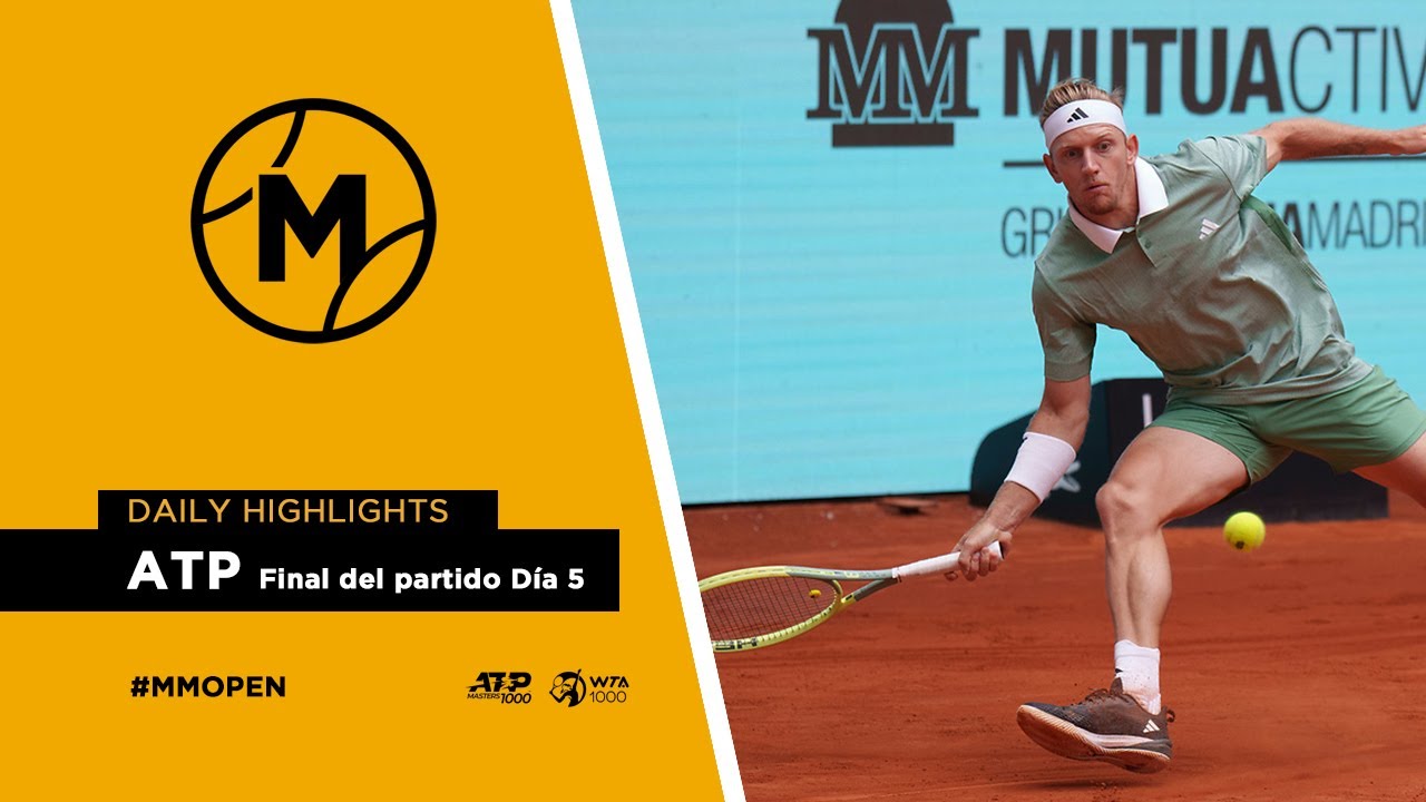 ATP Final del partido Día 5 // MUTUA MADRID OPEN 2024 - YouTube