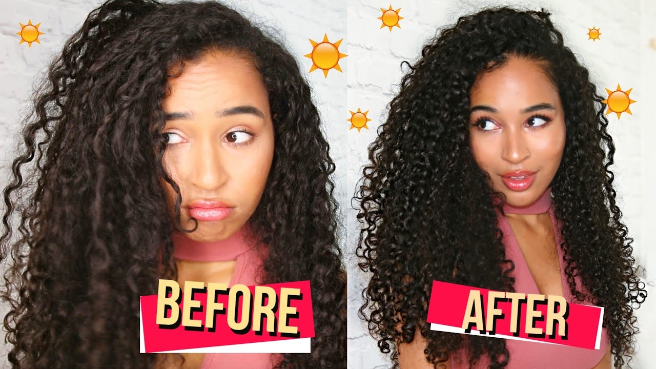 AFTERSUN HAIR CARE for healthy curls *MUST KNOW* - YouTube