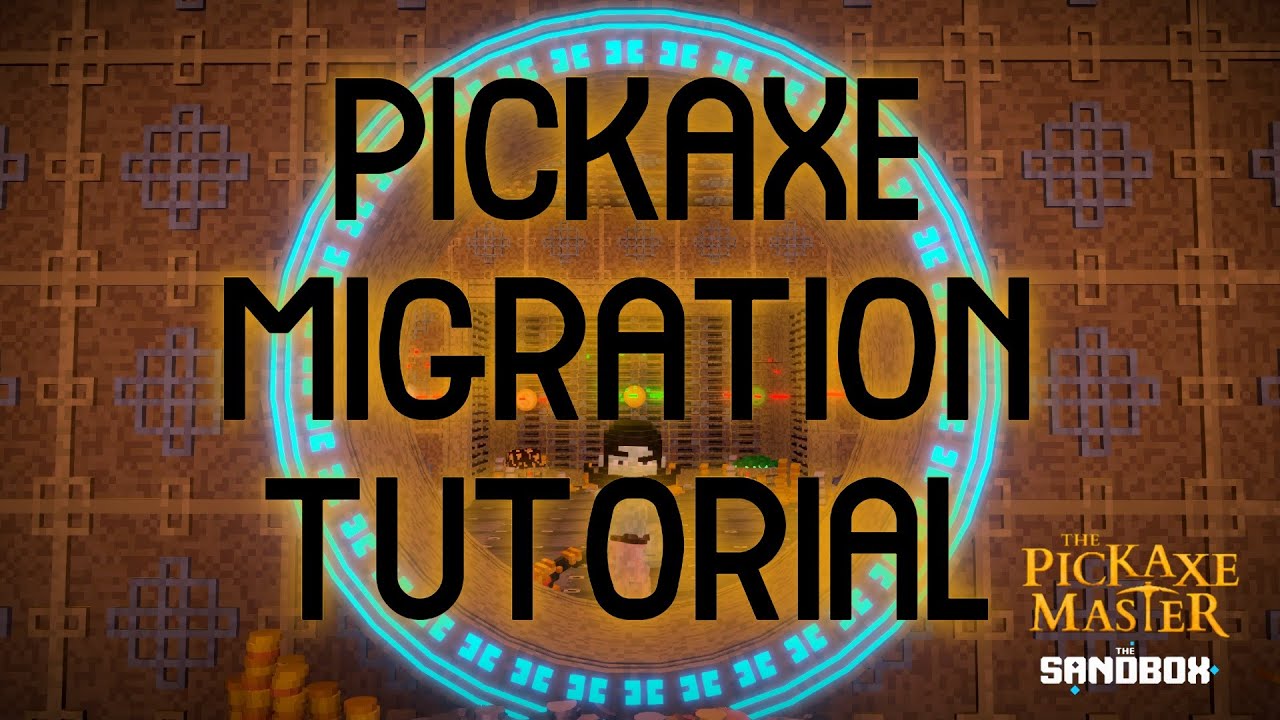 Pickaxe Migration Tutorial - YouTube