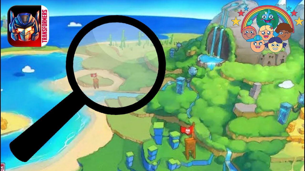 Angry Birds Transformers - Let's ZOOM IN - Explore the Map - YouTube