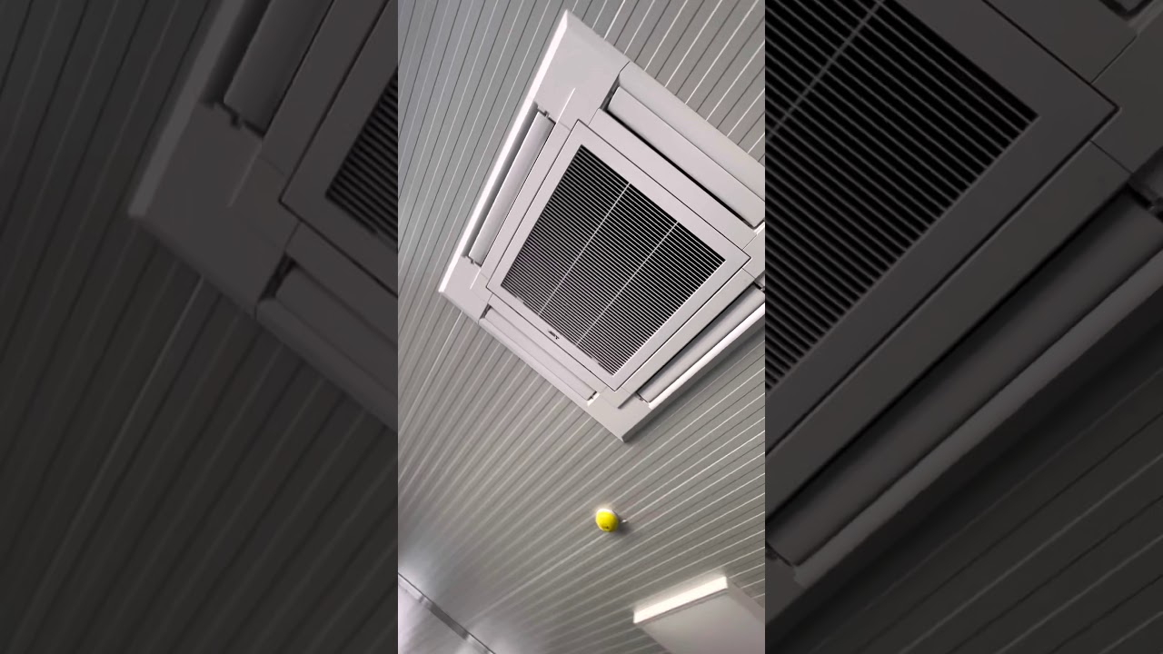VRF- VRV Cassette indoor unit advantages - YouTube