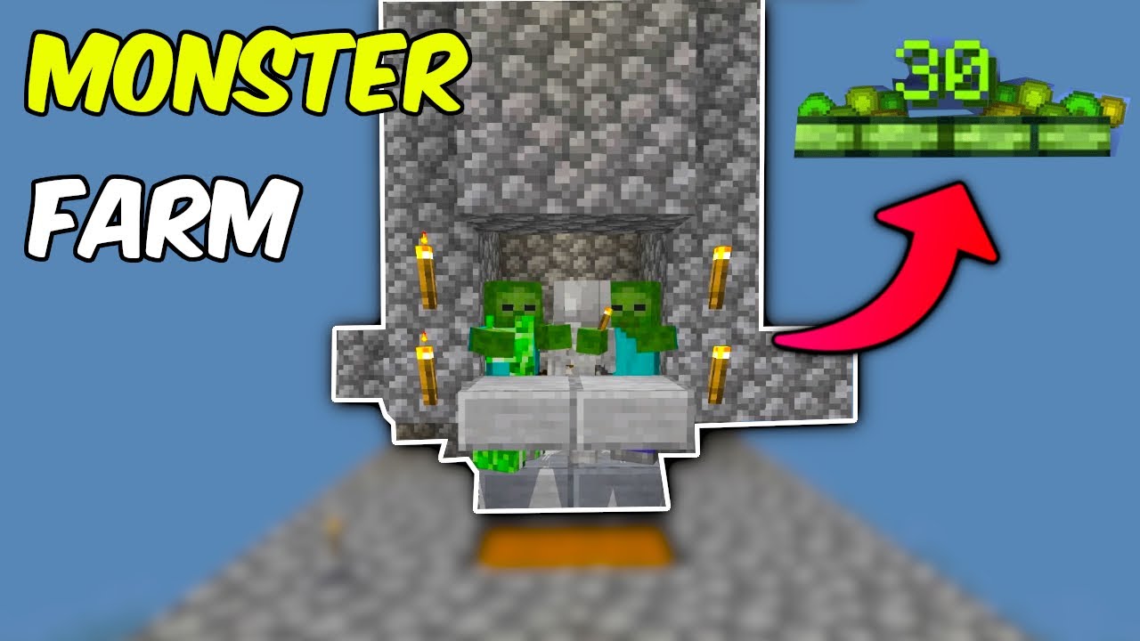 Einfache Monster XP Farm für die 1.20. Minecraft Bedrock - YouTube