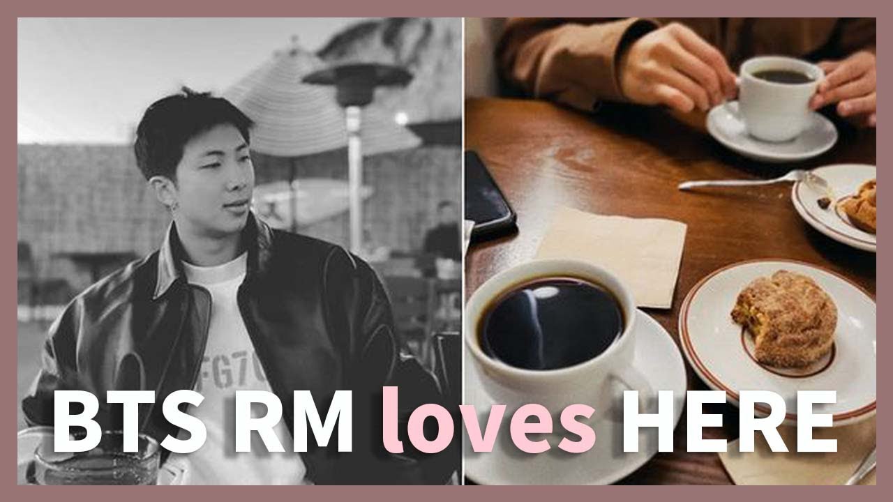 BTS RM’S Real life favortie CAFE in SEOUL 💋/ BISCUIT FLOOR (비스킷 플로어 ...