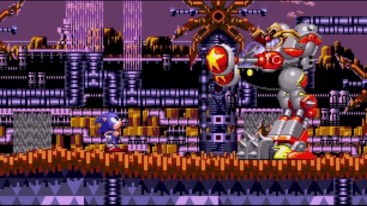 Sonic the Hedgehog CD all* bad future bosses with AoStH Robotnik theme - YouTube