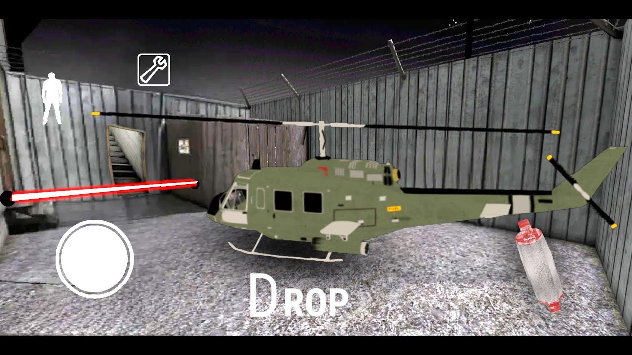 Granny New Update With New Helicopter Escape In Granny v1.9 House ...