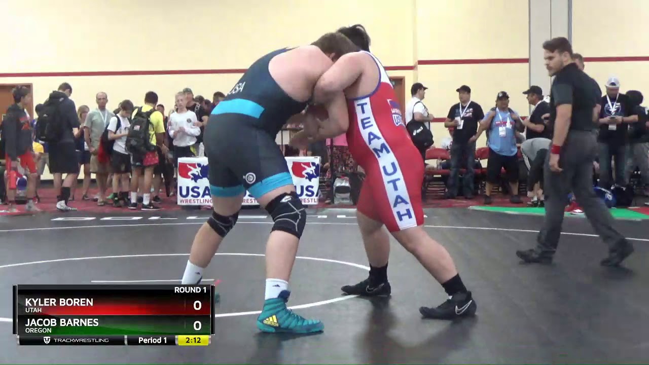 CADET 285 Kyler Boren Utah Vs Jacob Barnes Oregon - YouTube