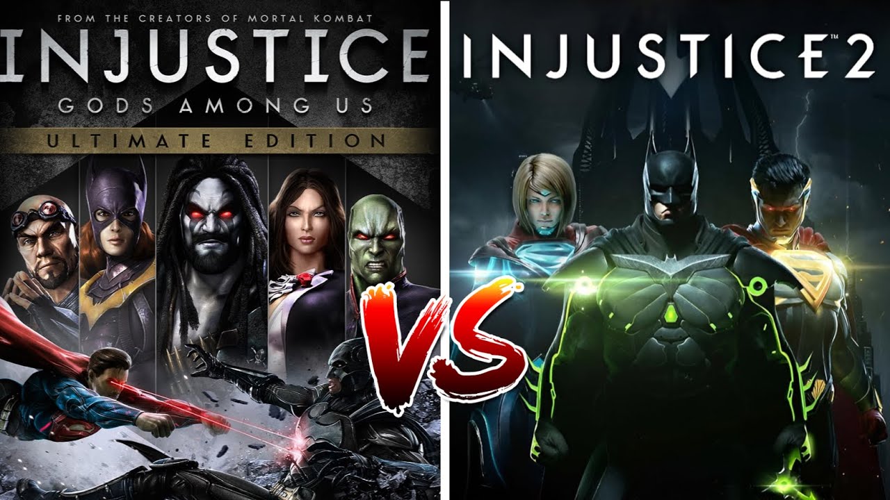 Which INJUSTICE game is BETTER ? - YouTube