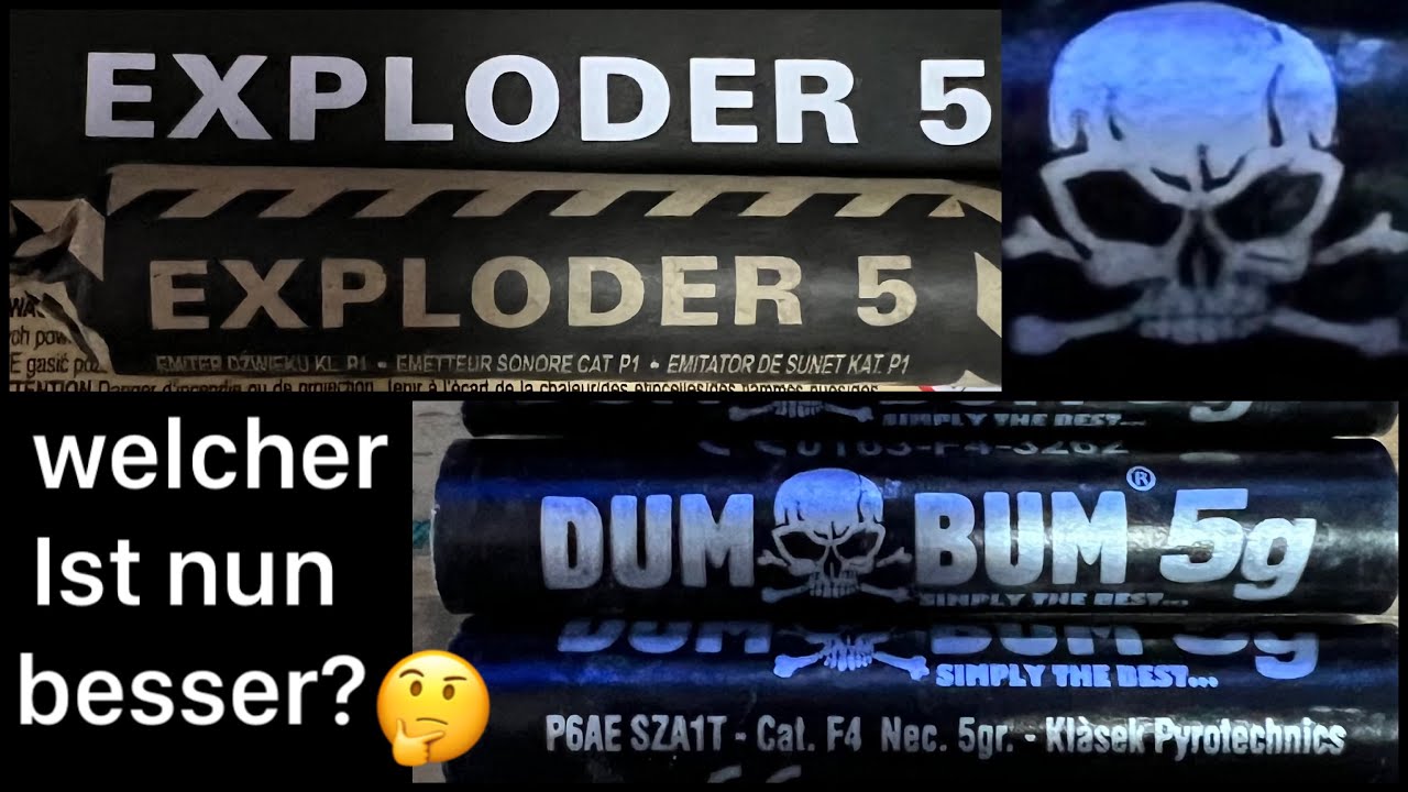 Exploder 5 gegen dumbum 5g welcher ist besser - YouTube