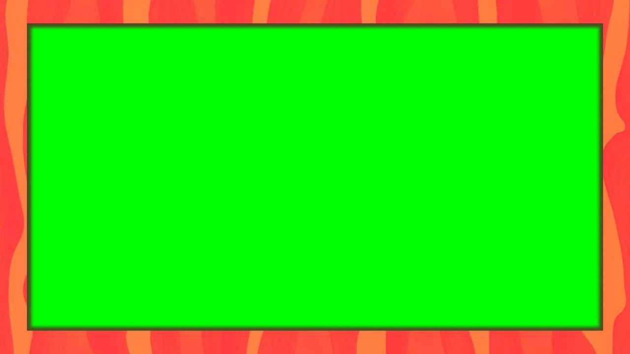 CURVY LINES ORANGE - motion | green screen effects - chroma key ...