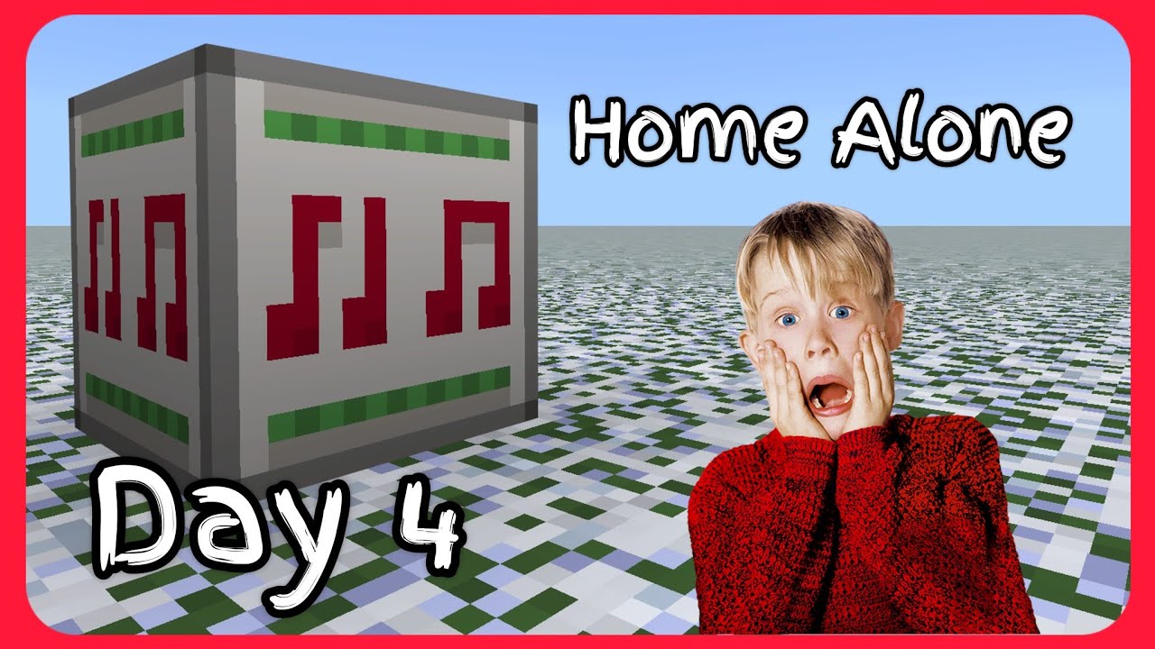 Minecraft Christmas Note Block Tutorial - Home Alone Theme - YouTube
