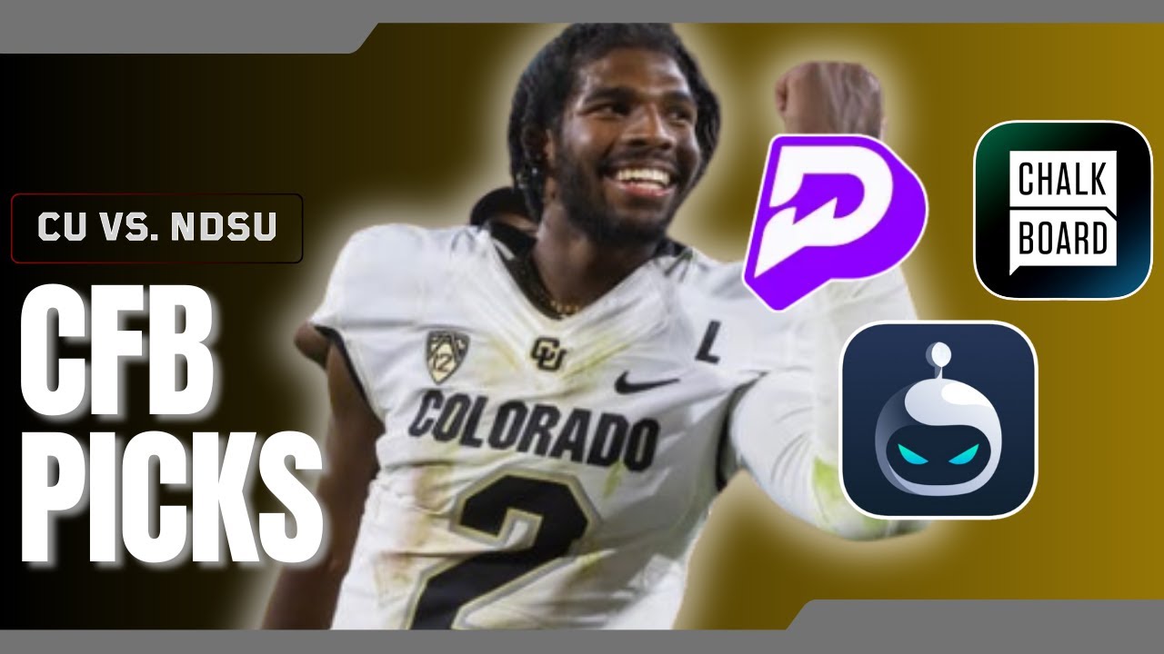 Colorado vs. NDSU 08/29/24 | Prizepicks | Sleeper | Free Pick - YouTube