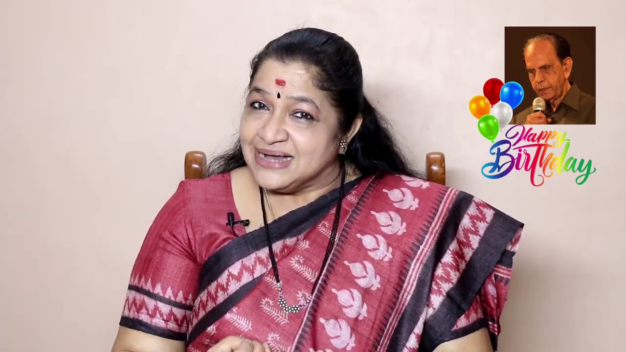 K.S.Chithra Birthday tribute to Rajan-Nagendra fame Rajan Sir || KS ...