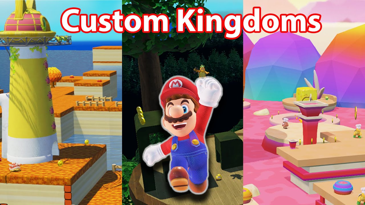 These are the Coolest Mario Odyssey Maps! - YouTube