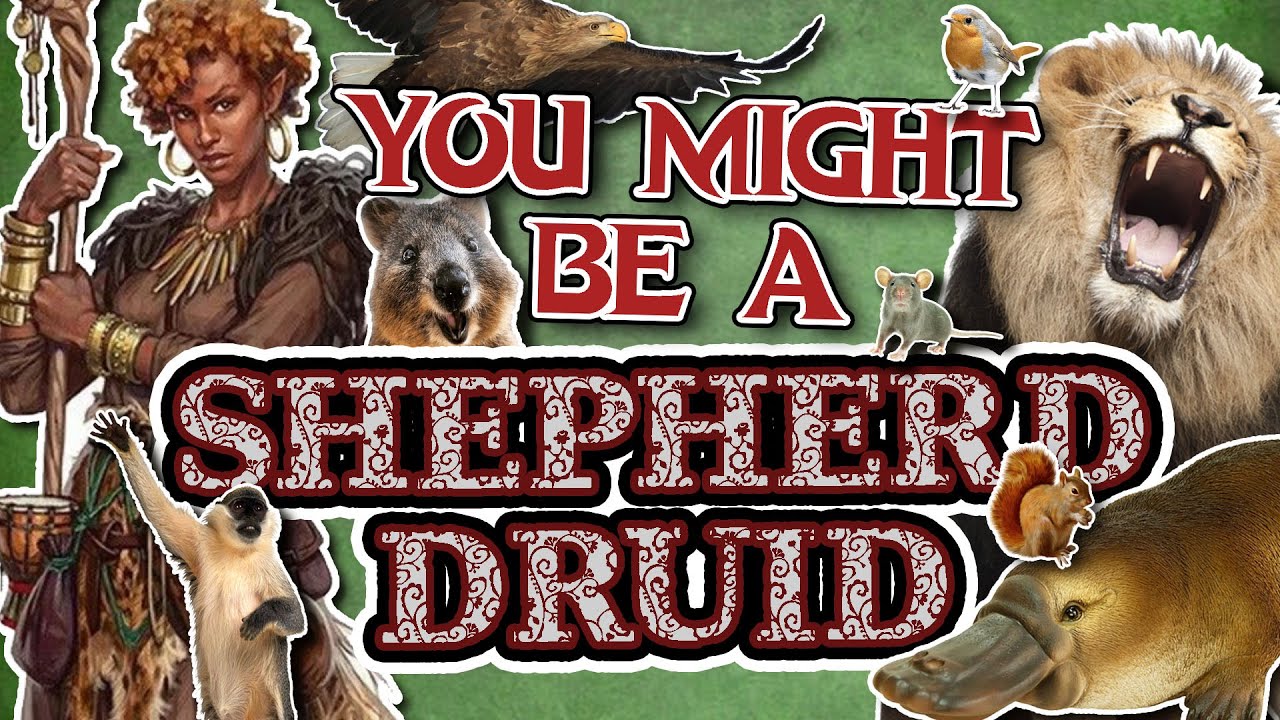 You Might Be a Circle of Shepherds | Druid Subclass Guide for DND 5e ...