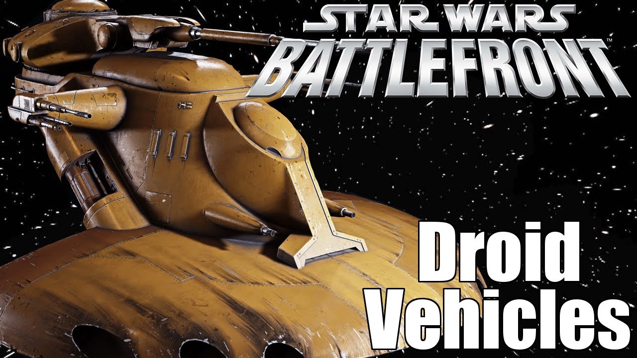 Star Wars Battlefront Classic Vehicle Overviews & Strategies For ...