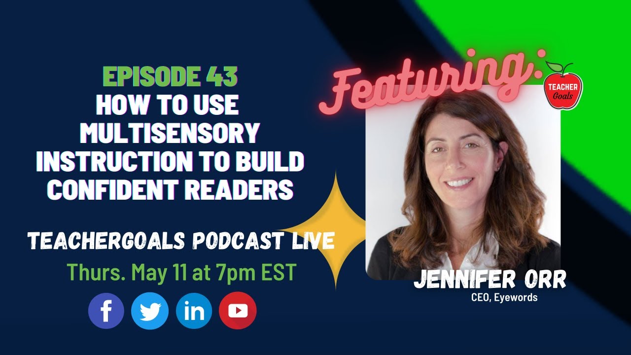 Ep 43: How to Use Multi-sensory Instruction to Build Confident Readers ...