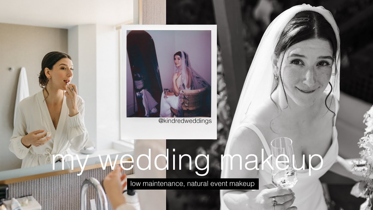 My Wedding Makeup Easy Natural Bridal Makeup Youtube
