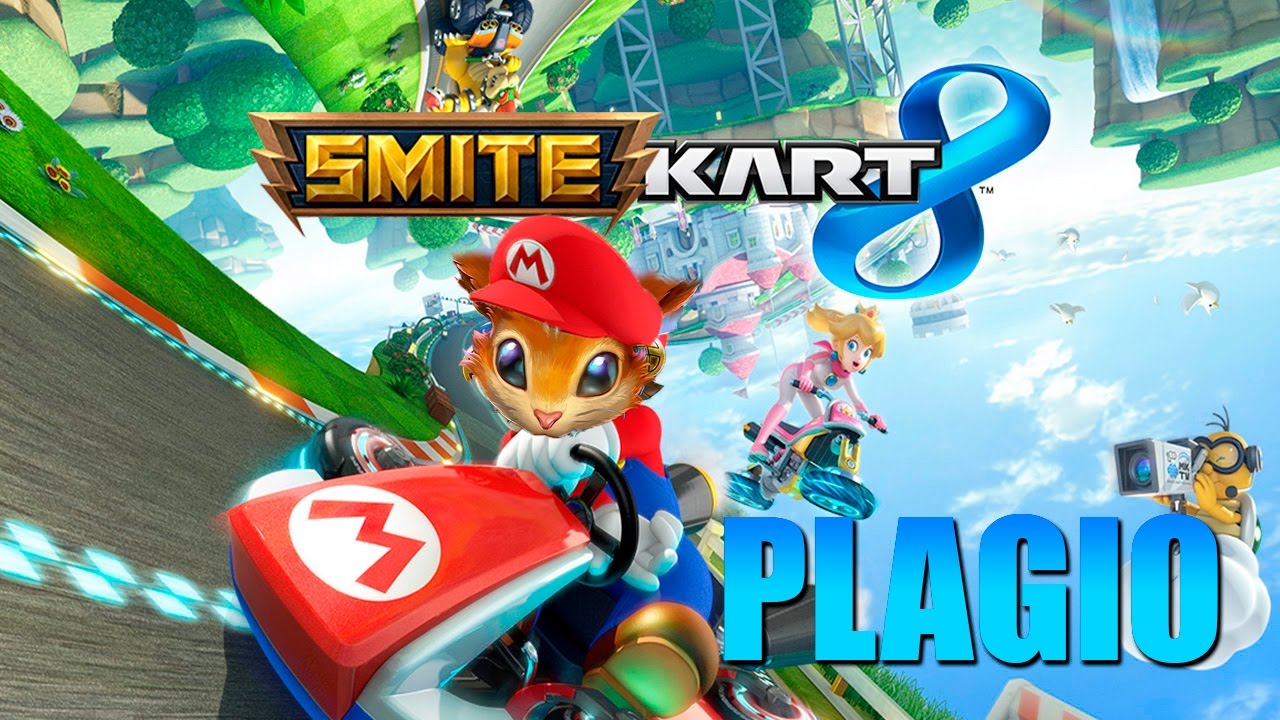 El Gran Plagio de mario kart l Gameplay de Smite - YouTube