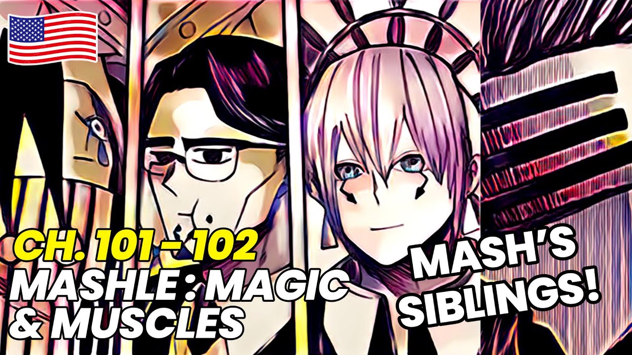 Mash's OP Siblings Revealed! Devil's Quintuplets!| Mashle Chapter 101 ...