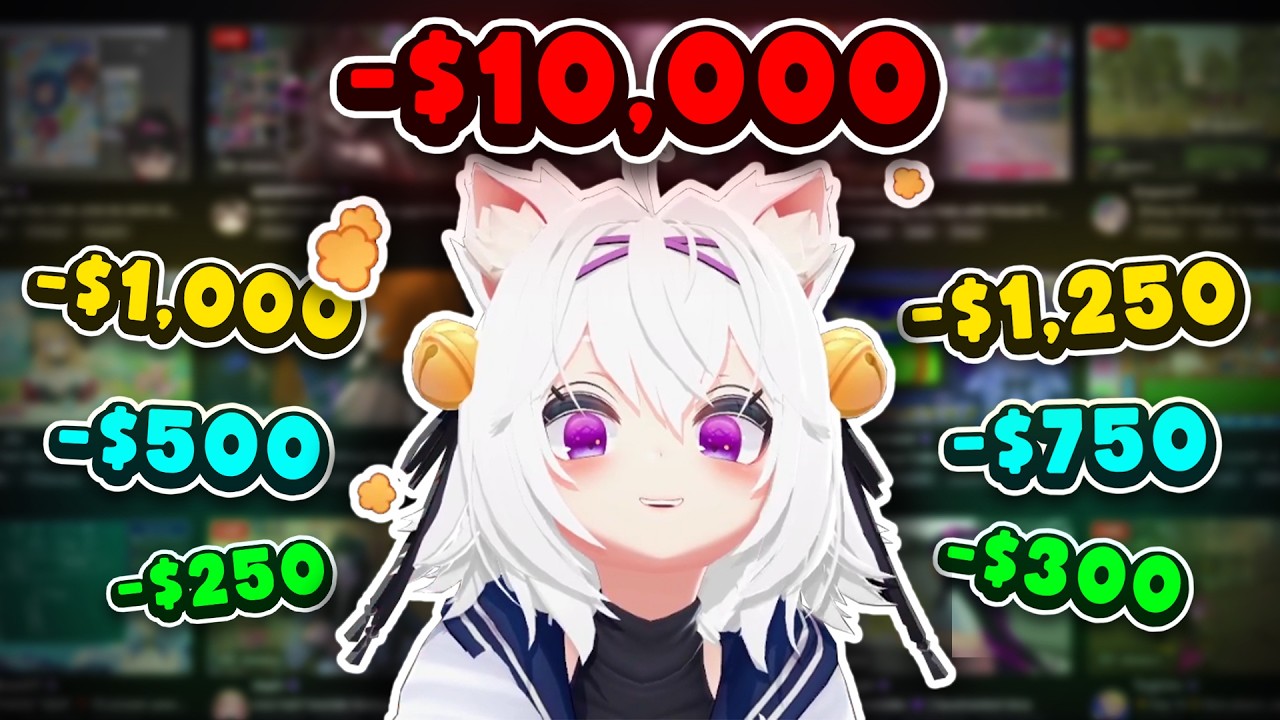 FILIAN GIVES $10,000 TO SMALL VTUBERS! - YouTube