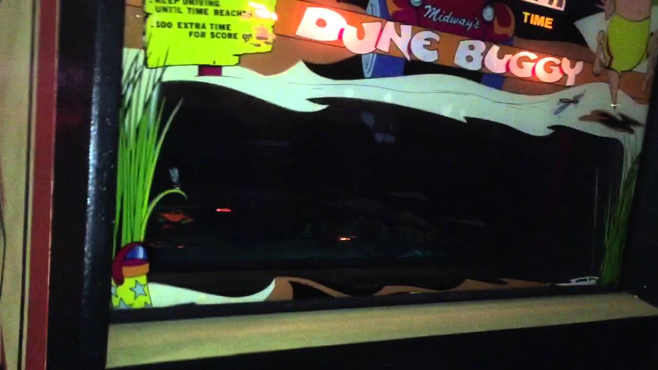 1972 Midway Dune Buggy arcade game, We buy them - YouTube