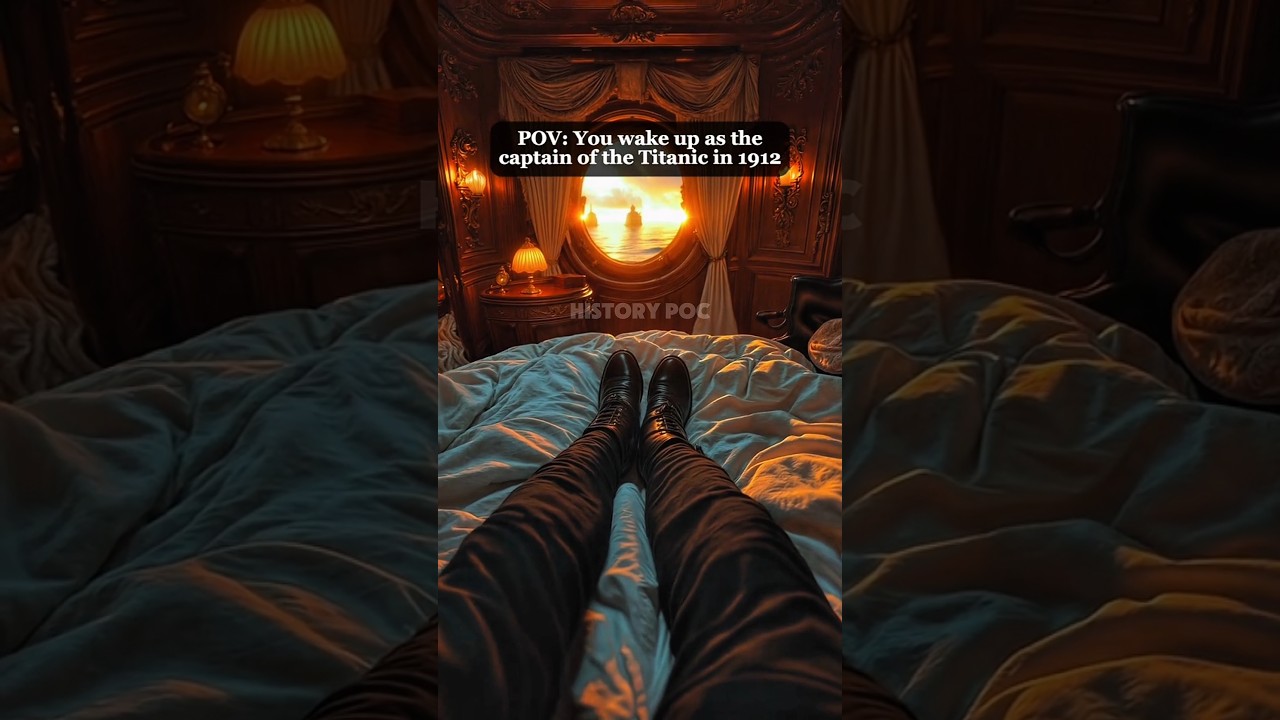 Pov: you wake up as the captain of the titanic in 1912 #shorts # ...