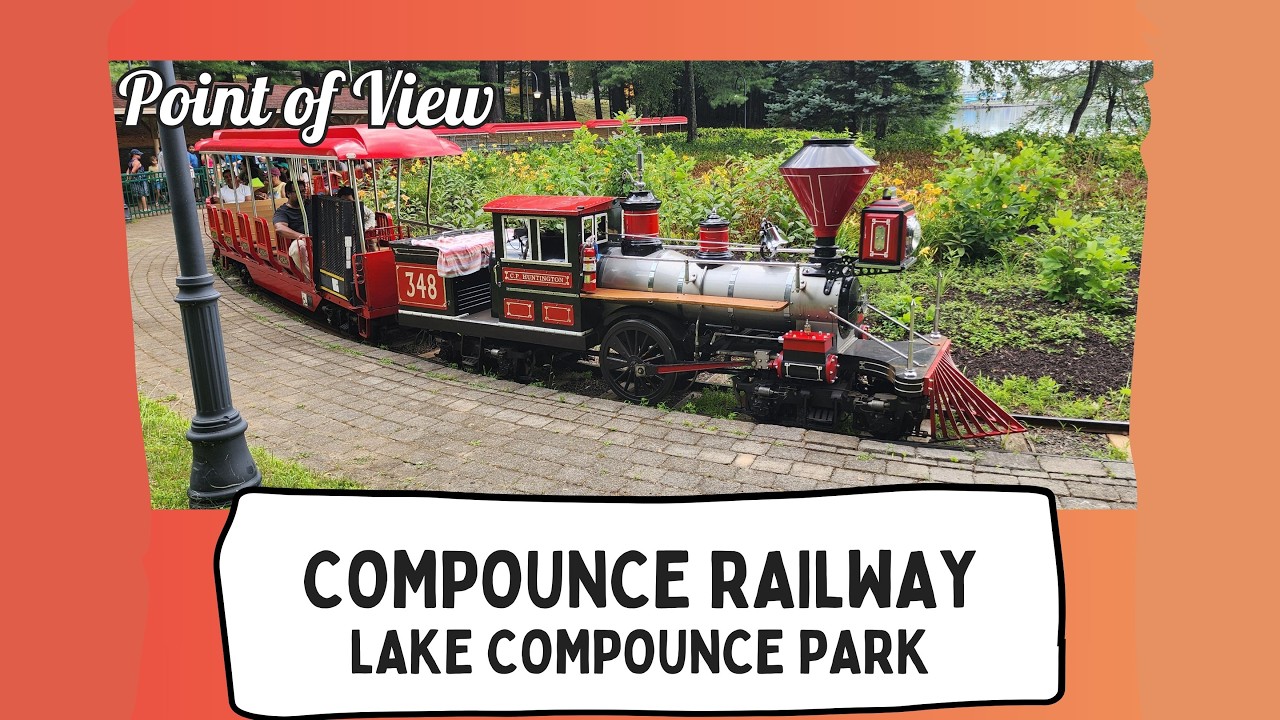 Scenic Lakeside Views: Our POV of the Compounce Railway at Lake ...