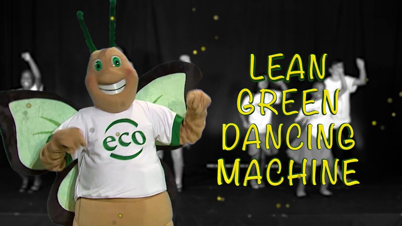 LEAN GREEN DANCING MACHINE | Music for Kids | Think Ecologically® with ...