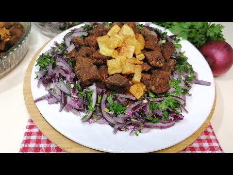 ✅Lokum Gibi Arnavut Ciğeri Nasıl Yapılır?ARNAVUT CİĞERİ TARİFİ👌Bağışıklığınızı güçlendirin..
