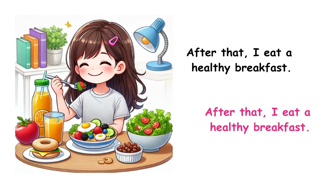 My Daily Routine | Listen Practice & Speak English| Learn to Speak ...