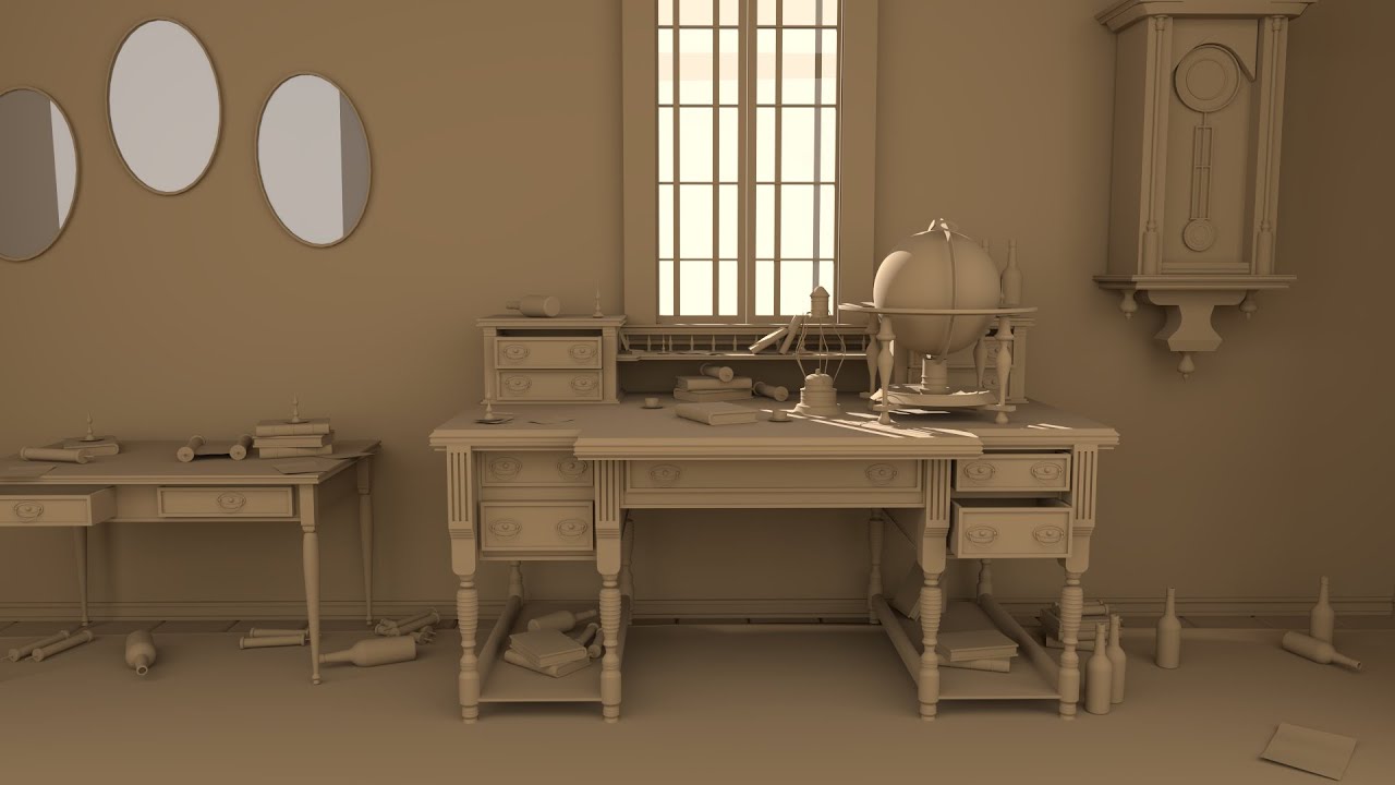 arnold interior lighting | maya arnold lighting tutorial | maya ...