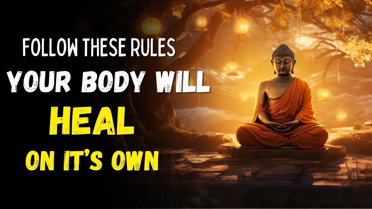 FOLLOW THESE RULES, YOUR BODY WILL CURE IT'S DISEASE ON ITS OWN ...