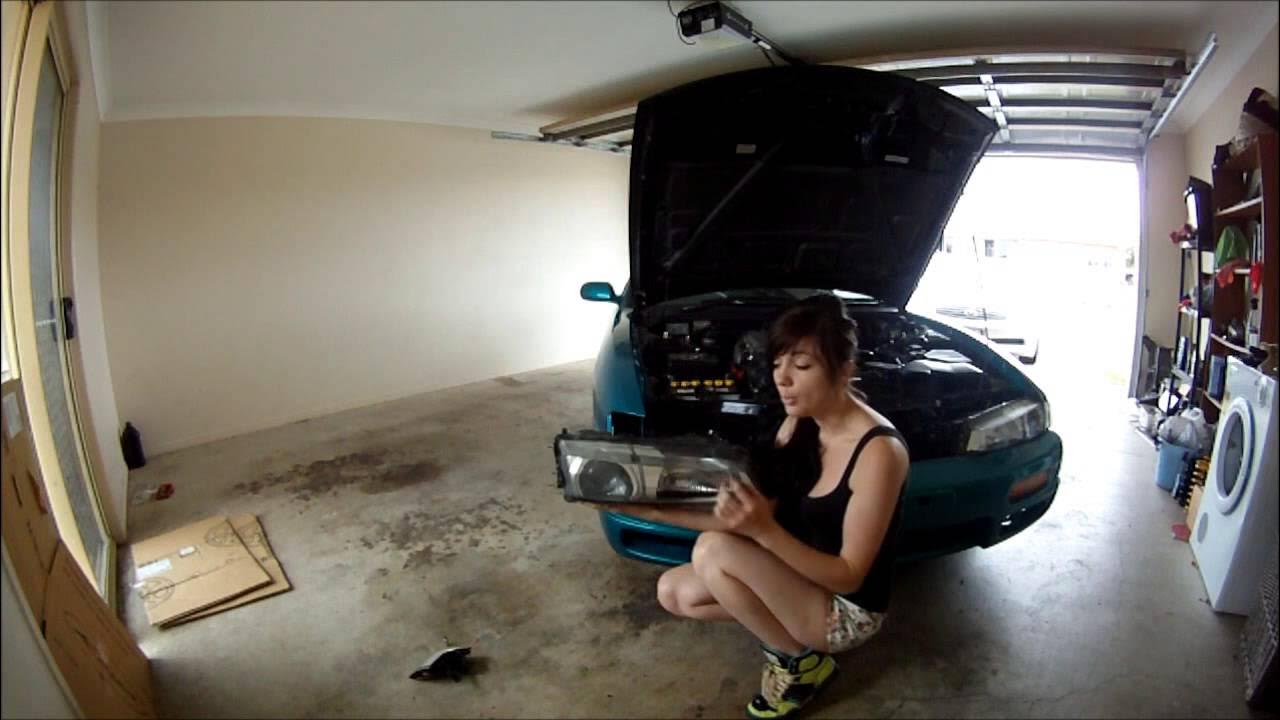 S14 HID Install - YouTube