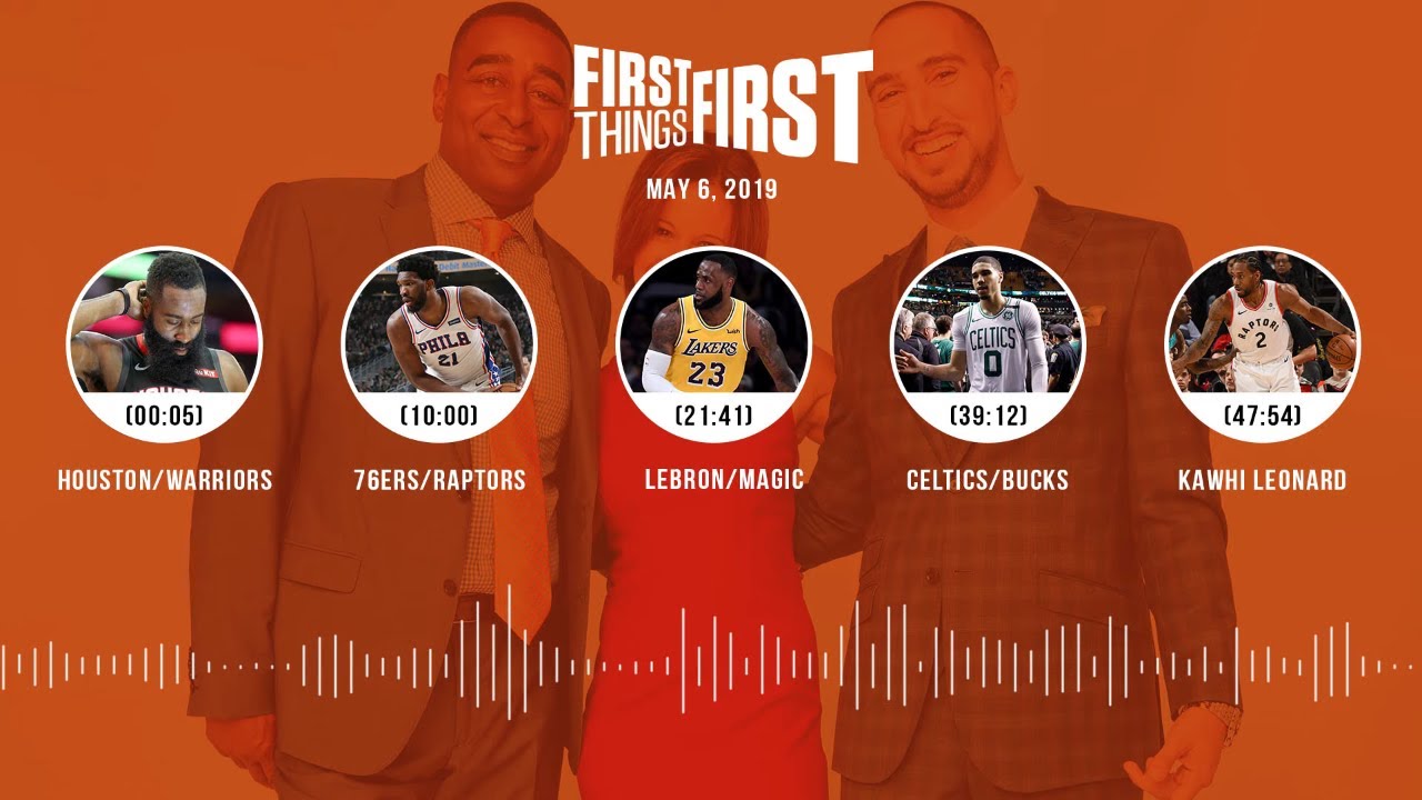 First Things First audio podcast (5.6.19) Cris Carter, Nick Wright ...