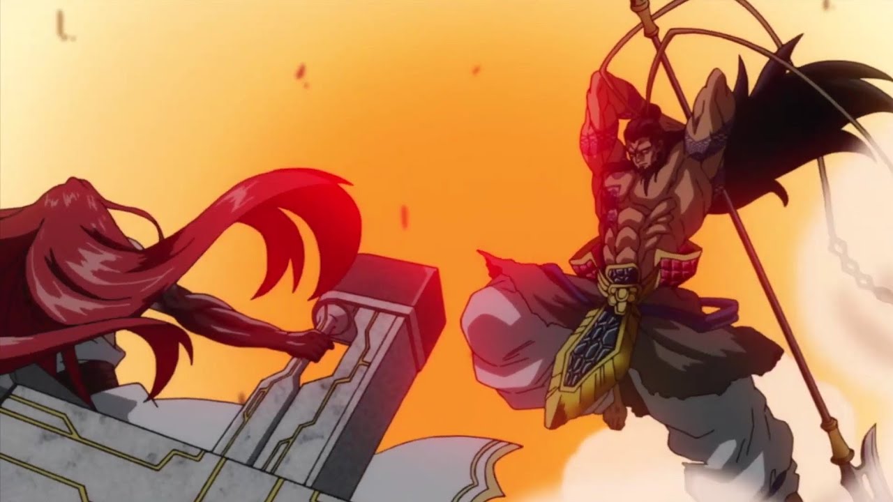 Lu bu vs Thor Record of Ragnarok「AMV」Take Over - YouTube