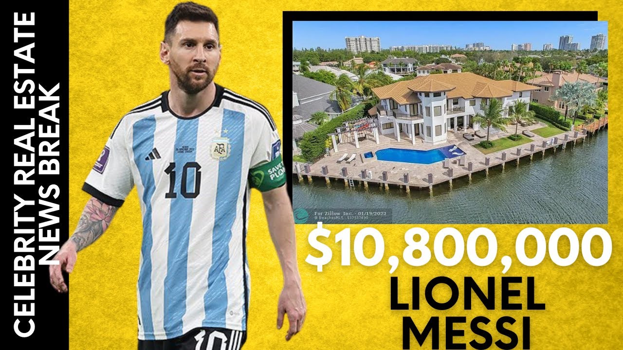 Lionel Messi Buys $10.8 Million Florida Mansion - YouTube