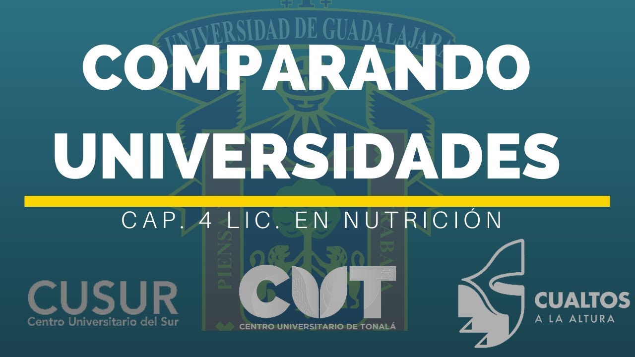 CAP. 4 | CuSur, CuAltos, CuTonalá vs CUCS | → Lic. en Nutrición ← ǀ ...