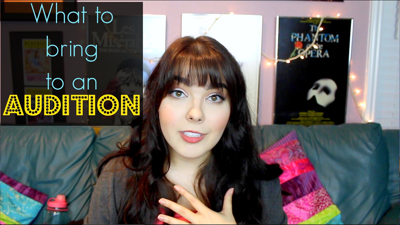 What to Bring to an Audition! | What's in my Audition Bag 2017 - YouTube