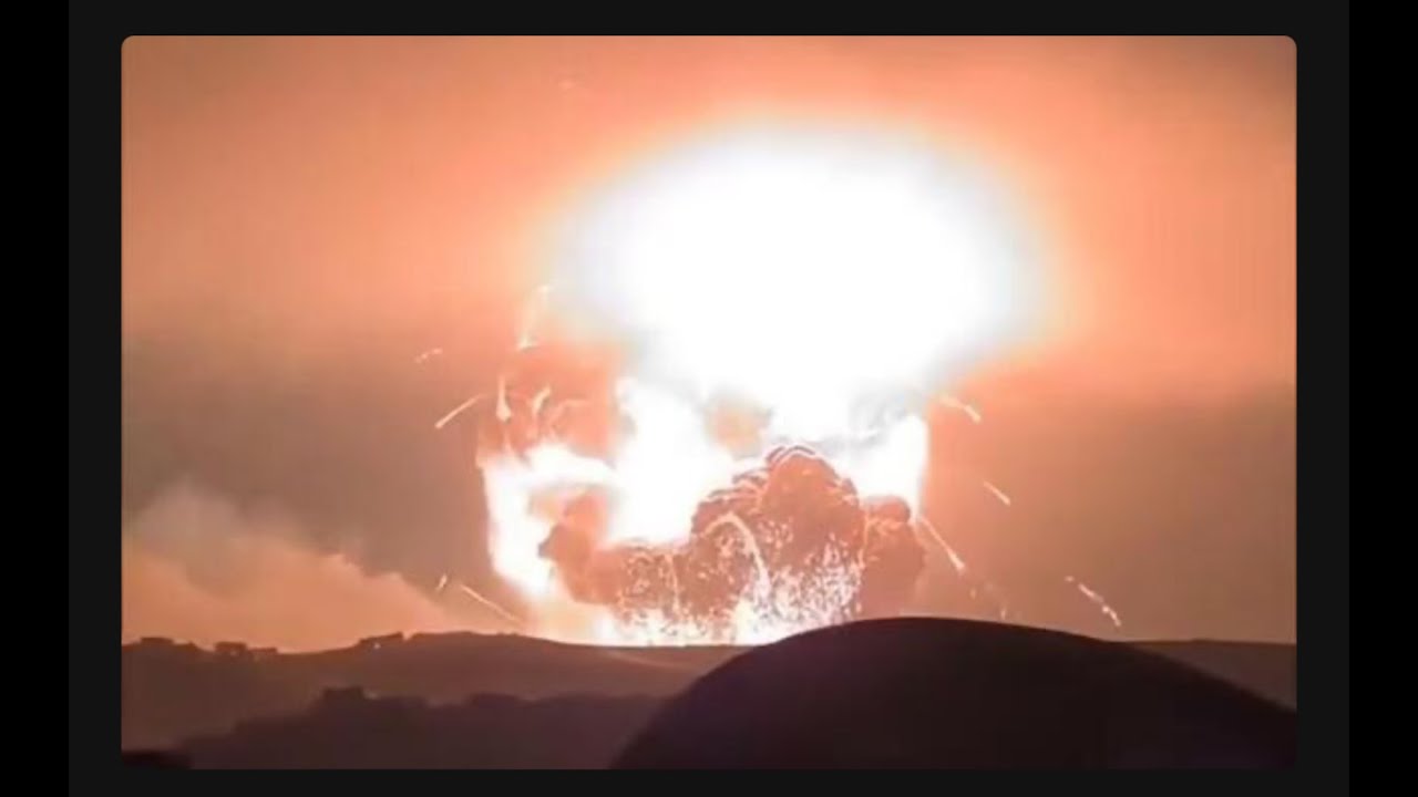 Israel Drop Bomb on Syria that caused 3.0 Earthquake 💥The Explosions ...