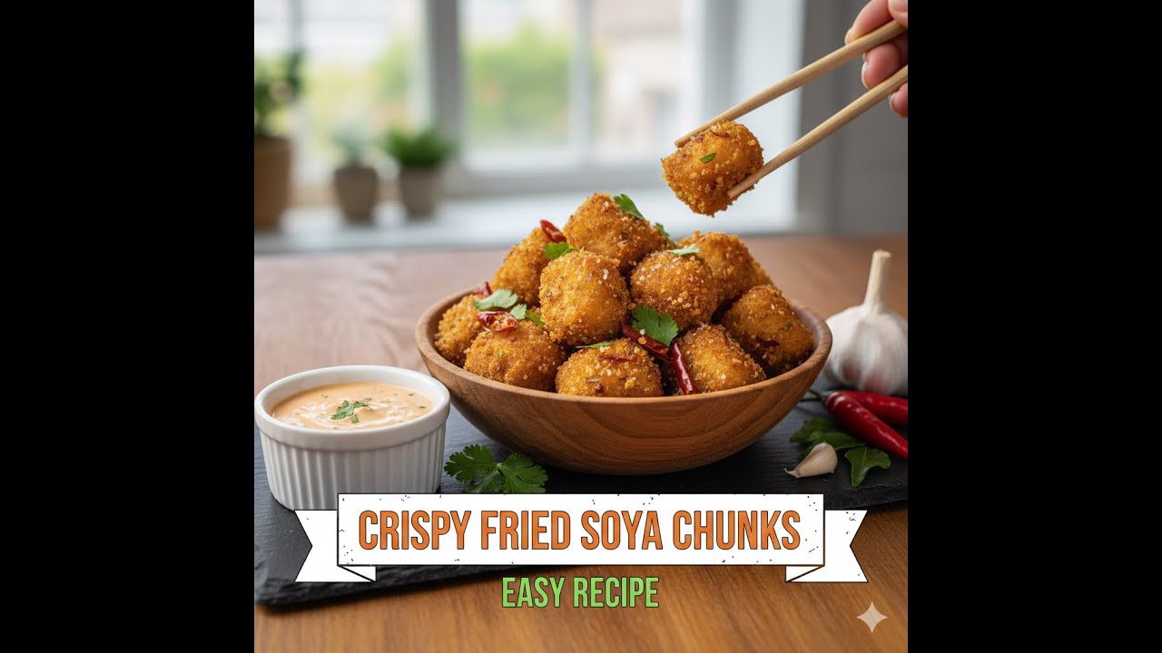 Crispy Fried Soya Chunks Recipe 😋 | Protein-Rich & Super Tasty Snack ...