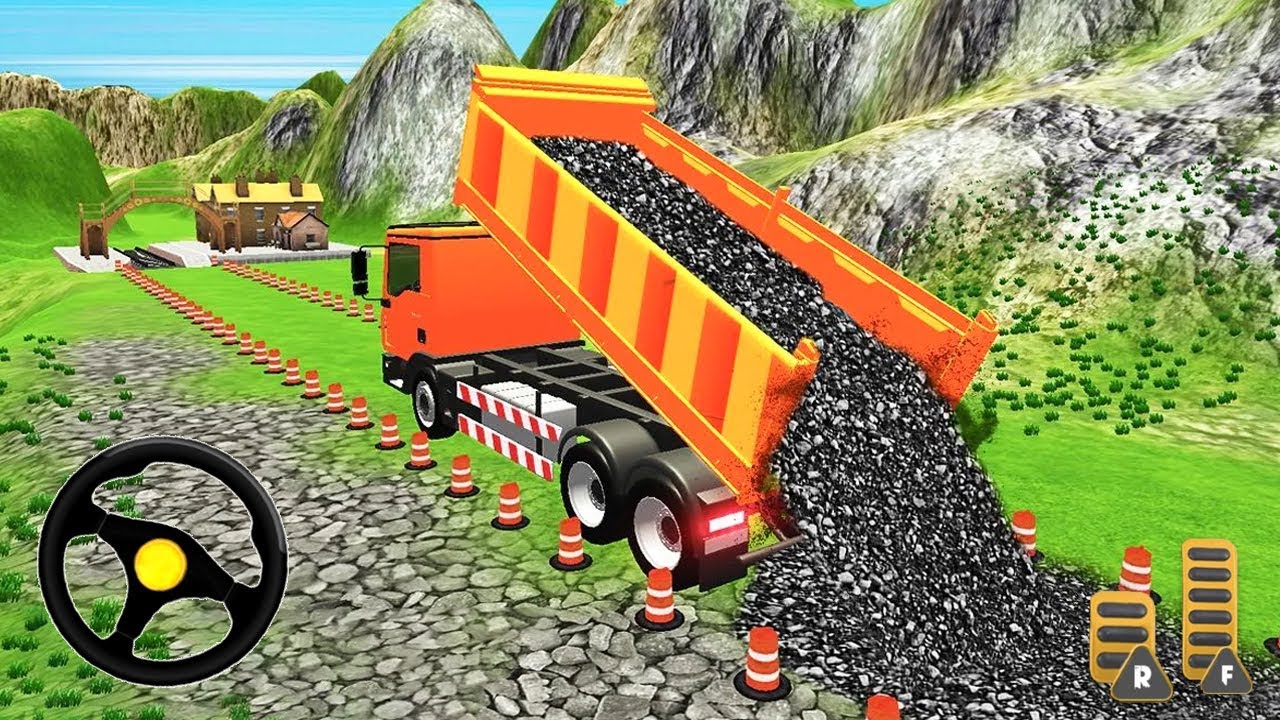 Highway Construction Simulator - Road Builder Vehicles - Android ...